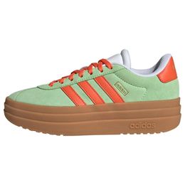 adidas Sportswear Sneaker 'VL Court Bold' Damen Gr&ouml;&szlig;e 6 hellgr&uuml;n / dunkelorange