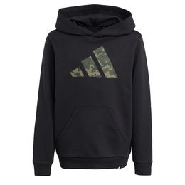 adidas Sportswear Athletic Sweatshirt 'Camo Graphic Hoodie' boy Black size 176