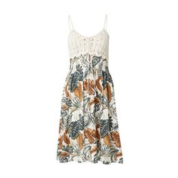 Haily's Hailys Kleid 'Ka44na' Damen Größe 42 braun / tanne / pastellgrün / weiß