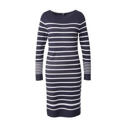 comma, COMMA Kleid Damen Größe S/M marine / weiß