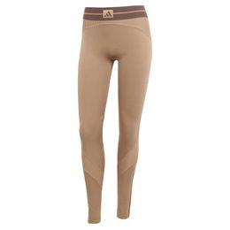adidas Performance Workout Pants 'Hyperglam' female Brown size XXS