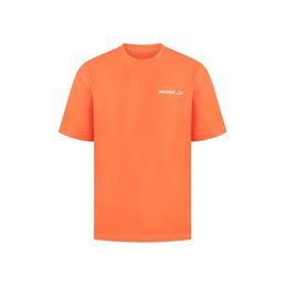 Smilodox Oversize T-Shirt ' Liquid Brail ' Herren Gr&ouml;&szlig;e M koralle
