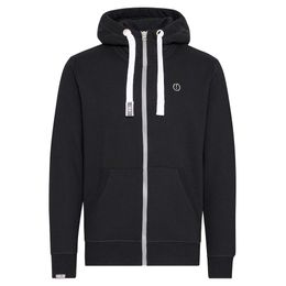 !Solid Zip-Up Hoodie 'Benn ' male Black size XXXL
