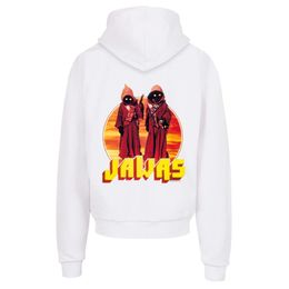 F4NT4STIC Sweatshirt 'Star Wars A New Hope Jawas' Herren Gr&ouml;&szlig;e 4XL gelb / hellorange / dunkelorange / wei&szlig;