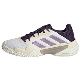 adidas Performance Sportschuh 'Barricade 13' Damen Gr&ouml;&szlig;e 36.5/37 creme / dunkellila / wei&szlig;