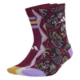 adidas Sportswear Sportsocken 'x Farm' Herren Größe 46/48 goldgelb / grau / lavendel / weinrot