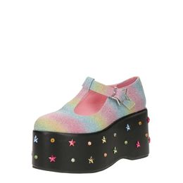 Koi Footwear Pumps 'Rainbow Chapel' Damen Gr&ouml;&szlig;e 43 hellblau / hellgelb / hellgr&uuml;n / hellpink