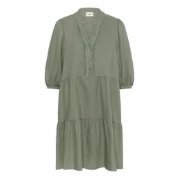 Cream Shirt Dress female Green size L/XL