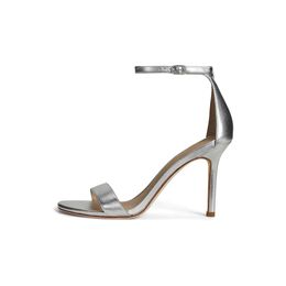 Lauren by Ralph Lauren Lauren Ralph Lauren Strap Sandals 'ALLIE' female Silver size 6.5