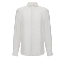Boggi Milano Button Up Shirt male White size L