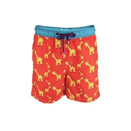 Unabux Board Shorts male Red size L