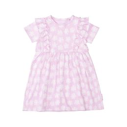 STACCATO Kleid Mädchen Größe 92/98 pflaume / weiß