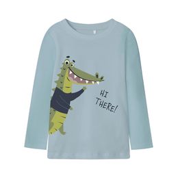 name it Shirt Jungen Gr&ouml;&szlig;e 104 marine / hellblau / gr&uuml;n / wei&szlig;