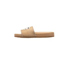 Strellson Pantolette 'Pier Brockwell' Herren Gr&ouml;&szlig;e 43 beige / rot / schwarz / wei&szlig;
