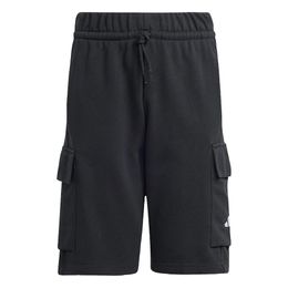 adidas Sportswear Sporthose 'Essentials' Jungen Größe 128 schwarz / weiß