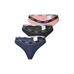 Hugo String Damen Größe XXL blau / hellpink / schwarz