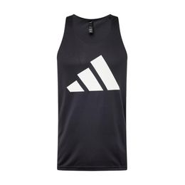 adidas Performance Sporttop 'Run it' Herren Gr&ouml;&szlig;e L schwarz / wei&szlig;
