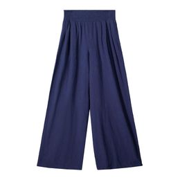 Bershka Pants female Blue size XL