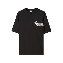 Bershka T-Shirt Herren Größe L schwarz / weiß