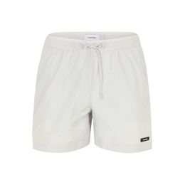 Calvin Klein Swimwear Badeshorts Herren Größe L hellgrau / schwarz