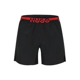 Hugo Badeshorts 'TAPI' Herren Größe S rot / schwarz