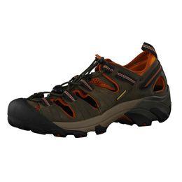 Keen Outdoorsandale 'Arroyo II' Herren Gr&ouml;&szlig;e 46 oliv / dunkelorange / schwarz / wei&szlig;