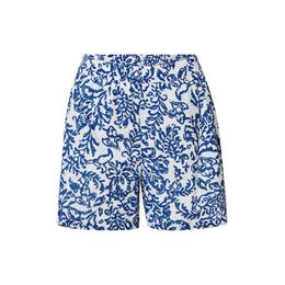 Only Shorts 'ONLKELLY' Damen Größe 36 dunkelblau / weiß