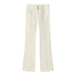 Bershka Jeans female Beige size 34