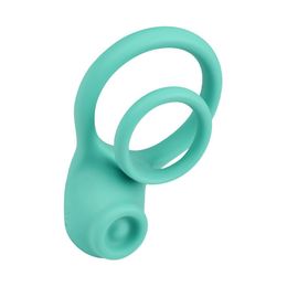 EIS Penis- und Hodenring mit Klitorisreizer, 3,2-5,2 cm