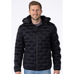 Steppjacke LPO "Herren-Wattierte Steppjacke-Marcin 2", Herren, Gr. S, schwarz, 100% Polyester, Jacken