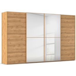Schwebet&uuml;renschrank Rauch, B:360cm H:223cm T:68cm, braun, Holzwerkstoff, Schr&auml;nke, "Kleiderschrank Schrank Garderobe Schlafzimmerschrank SCALE-DUO",