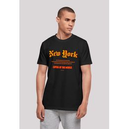 F4NT4STIC Herren T-Shirt "New York TEE UNISEX", schwarz, Gr. XL, Obermaterial: 100% Baumwolle, Shirts, Print