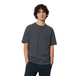 Marc O'Polo MARC O'POLO Herren T-Shirt "aus hochwertiger Bio-Baumwolle", blau, Basic, Gr. XS, unifarben, Obermaterial: 100% Baumwolle, Shirts