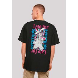 F4NT4STIC Damen T-Shirt "Alice im Wunderland", schwarz, Gr. XS, Obermaterial: 100% Baumwolle, Shirts, Nostalgie, Retro Print, Kinderserie