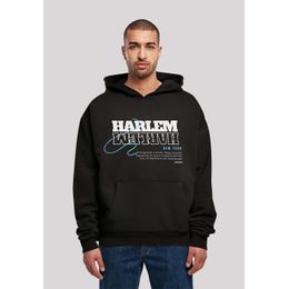 F4NT4STIC Herren Kapuzenpullover "Harlem OVERSIZE HOODIE", schwarz, Gr. XS, Obermaterial: 100% Baumwolle, Pullover, Print