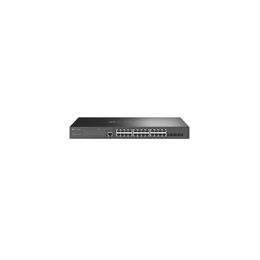 TP-LINK Netzwerk-Switch "JetStream-28-Port-Gigabit-L2-Managed-Switch mit 24 PoE+-Ports", B:44,5cm H:10,2cm T:53cmohne farbbezeichnung,