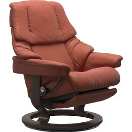 Relaxsessel stressless, B:88cm H:98cm T:77cm, rot, Leder BATICK: BATICK ist ein leicht korrigiertes, durchgefärbtes und genarbtes Möbelleder, bei dem
