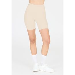 ENDURANCE ATHLECIA ATHLECIA Damen Shorts "Aliya", beige, Gr. 34, unifarben, 75% Polyamid, 25% Elasthan, Hosen, Mit Quick-Dry-Funktion
