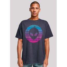 F4NT4STIC Herren T-Shirt "Alien Kopf", blau, Gr. S, Obermaterial: 100% Baumwolle, Shirts, Premium Qualit&auml;t