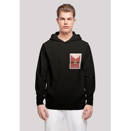 F4NT4STIC Herren Kapuzenpullover "Santa Letter Weihnachten", schwarz, Gr. XXXL, Obermaterial: 50% Baumwolle, 50% Polyester, Pullover, Print