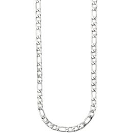 Bruno Banani Damen Edelstahlkette "Schmuck Geschenk Halsschmuck Halskette", Edelstahl, L: 55 B: 5,5mm, silber, Edelstahl, B:5,5mm, Halsketten