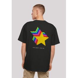 F4NT4STIC Herren T-Shirt "SIlvester Party Happy People Only", schwarz, Gr. XL, Obermaterial: 100% Baumwolle, Shirts, Print