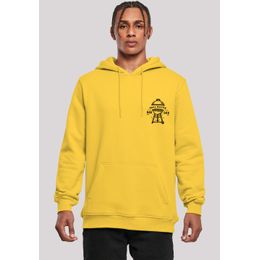 F4NT4STIC Herren Kapuzenpullover "Vatertag Grill Master für BBQ-Väter", gelb, Gr. S, Obermaterial: 65% Baumwolle, 35% Polyester, Pullover, Premium