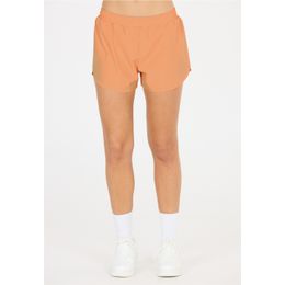 ENDURANCE ATHLECIA ATHLECIA Damen Shorts "Arilay", rot, Gr. 44, unifarben, 91% Polyester, 9% Elasthan, Hosen, mit bequemem 4-Wege-Stretch
