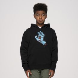 Santa Cruz M&auml;dchen Kapuzensweatshirt "YOUTH SCREAMING HAND HOOD", schwarz, Gr. 122, Obermaterial: 65% Polyester, 35% Baumwolle, Sweatshirts