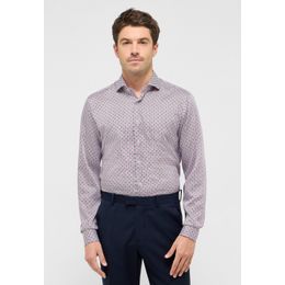 Eterna Herren Langarmhemd "SLIM FIT", rot, Gr. 38, Twill, 42% Baumwolle, 4% Elasthan, 54% Lyocell, Hemden, EASY IRON (bügelleicht)