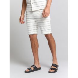 NO EXCESS Herren Shorts "NO EXCESS Jersey-Shorts", beige, Gr. M, 100% Baumwolle, Hosen
