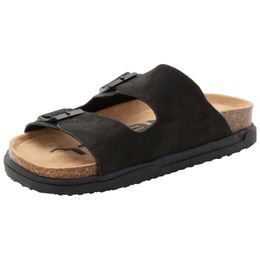 O`Neill O'NEILL Damen Sandale "SANDY SLIDER WOMEN LOW", Gr. 40, schwarz, Synthetik, Schuhe