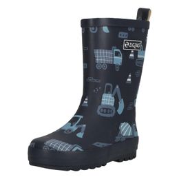 ZIGZAG Mädchen Gummistiefel "Gemus", Gr. 22, blau, Gummi, Schuhe, mit wasserdichter Eigenschaft