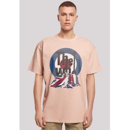 F4NT4STIC Herren T-Shirt "The Who Flag Blanket", gelb, Gr. M, Obermaterial: 100% Baumwolle, Shirts, Premium Qualit&auml;t